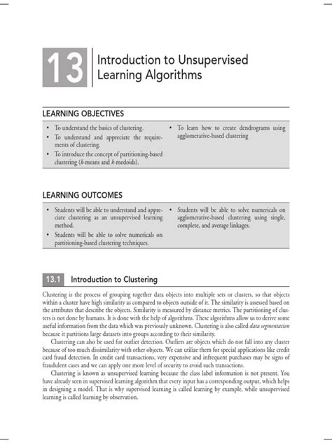 Mod2 Clustering Text Book Pdf Cluster Analysis Applied Mathematics