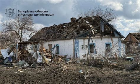 Запорізька область під обстрілами росіяни атакували 14 населених