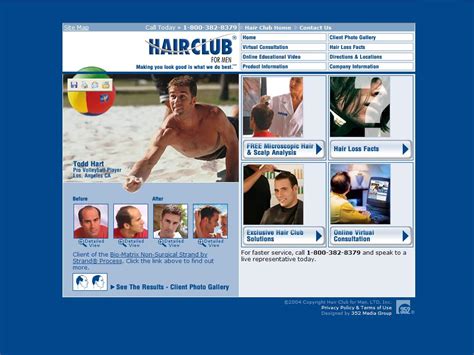 Hair Club For Men And Women Hair Club For Men And Women Web Site
