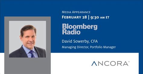 Michael Rayfield Cfa Cfp® On Linkedin Bloomberg Radio