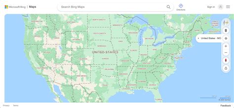 Bing Maps Driving Directions
