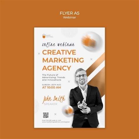 Premium Psd Webinar Template Design