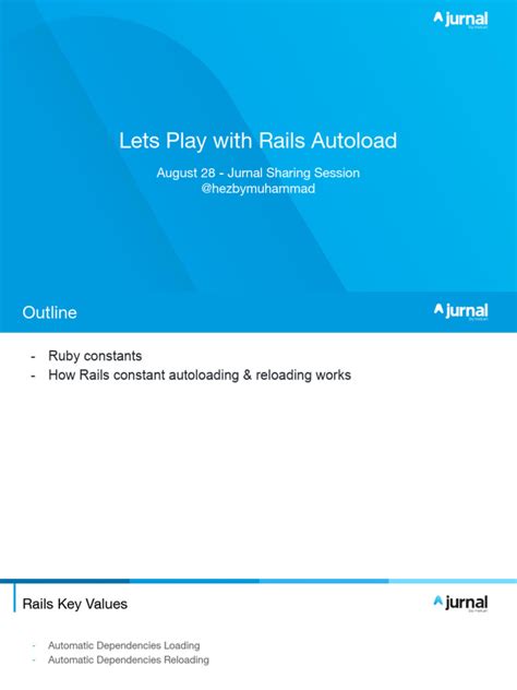 Lets Play With Rails Autoload Pdf Computer Programming Software