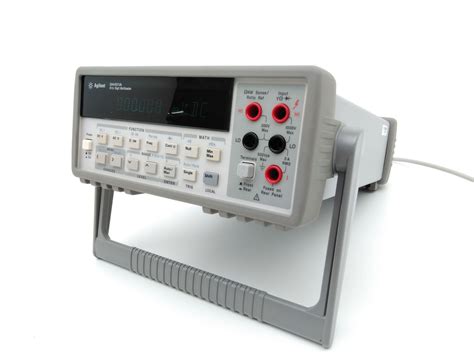 Hp Agilent 34401a 6 1 2 Digit Multimeter 646444261463 Ebay