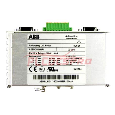 Abb Rlm02 Redundancy Link Module For Profibus Dp Fms