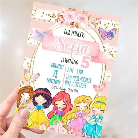 Papelería De Princesa Para Imprimir