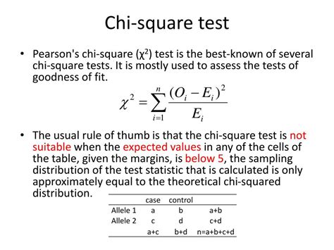 Ppt Chi Square Test Powerpoint Presentation Free Download Id 768344