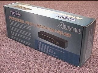 Technolink TEC TC RIAA Moving Magnet MM Phono Preamp Preamplifier With Mic Inputs