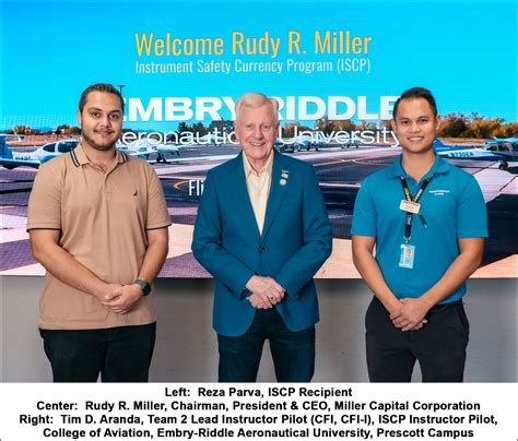 Rudy R Miller Instrument Safety Currency Program Iscp Embry Riddle