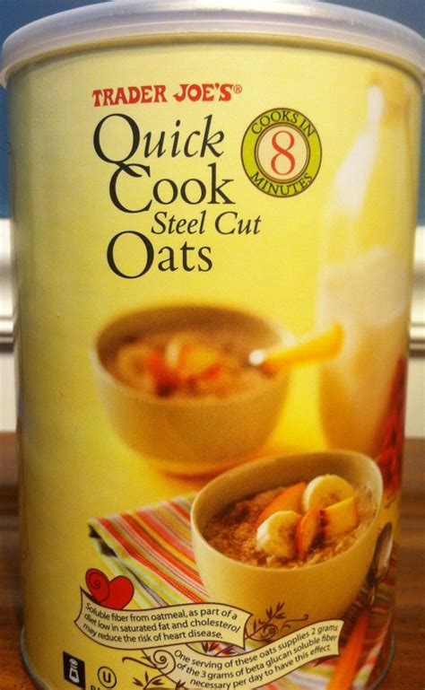 What S Good At Trader Joe S Trader Joe S Quick Cook Steel Cut Oats