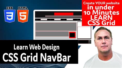 Create A Responsive Css Grid Navbar In Minutes Source Code Included