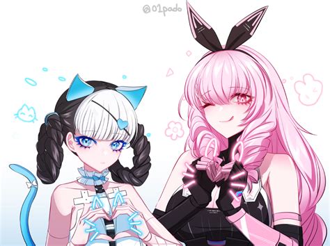 Bambinata Ayla And Ayla Kaleido Punishing Gray Raven Drawn By