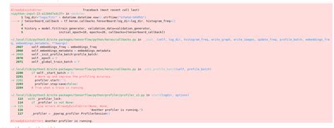 another profiler is running in tf 2 2 0rc0 · issue 37543