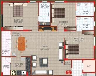 BHK Bedroom Apartment Flat For Rent In Scion Green Leaf Apartments OMBR Layout Bangalore