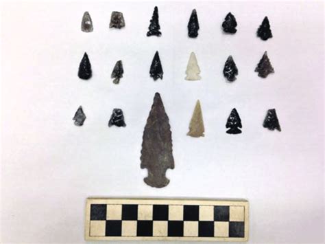 Examples Of Projectile Point Types Found At Woodrow Ruin Download Scientific Diagram