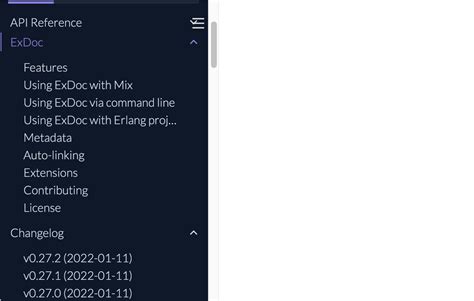 menu button interferes with sidebar content · issue 1482 · elixir lang