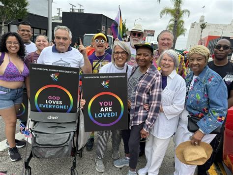 Los Angeles Pride Parade Episcopal Diocese Of Los Angeles
