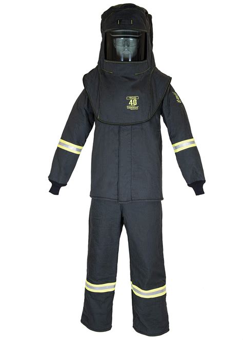 Buy Oberon Company Tcg40 Series 40 Cal Arc Flash Kit With Hood Coat And Bib Suit Kit For