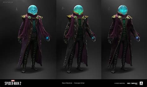 Marvels Spider Man 2 Daryl Mandryk Mysterio Redesign Mysterio
