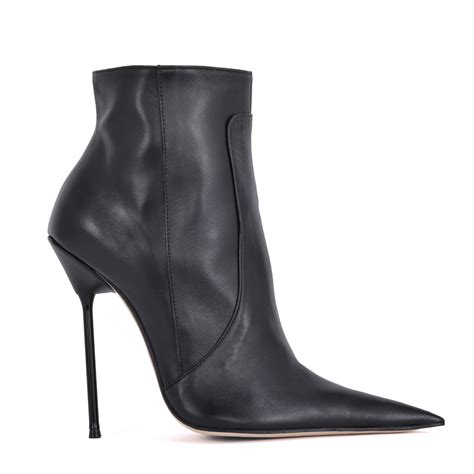High Italian Ankle Boots Athena With Metal Heels Italian High Heels