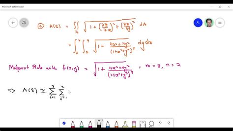 Solved A Use The Midpoint Rule For Double Integrals See Sec Tion