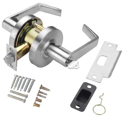 Schlage Grade 2 Commercial Entrance Door Lock 3 716 In Rose Trim