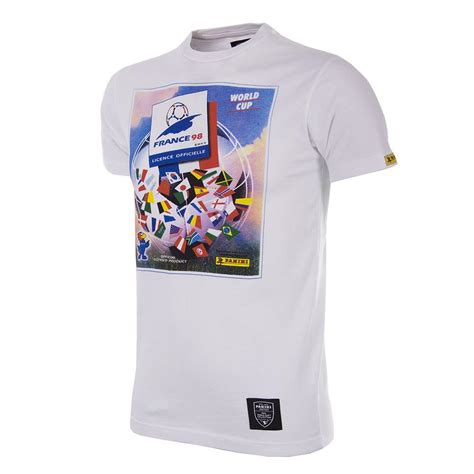 Panini Copa Del Mundo 1998 Camiseta Casual Vintage Football Club