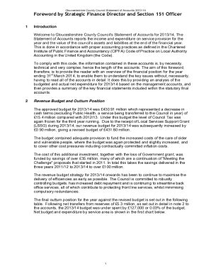 Fillable Online Section 25 Statement Of The Section 151 Officer Fax Email Print PdfFiller