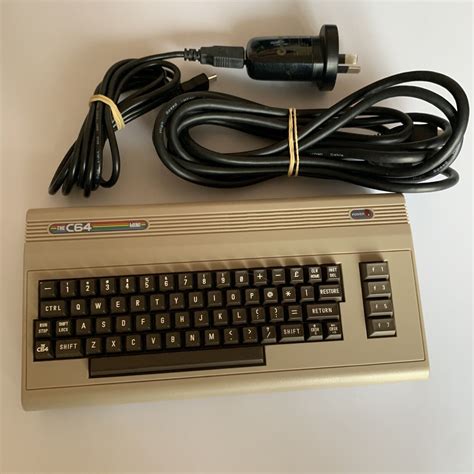 The Mini Commodore C64 Atari Flashback Retro Games Console No Joystic