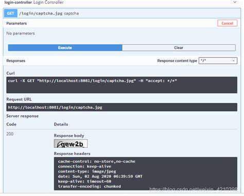 Springboot Kaptcha