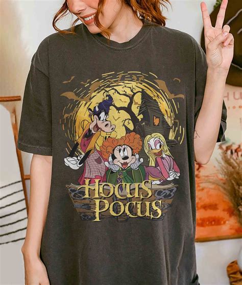 Disney Hocus Pocus Shirt Minnie Daisy Clarabelle Hocus Pocus Shirt