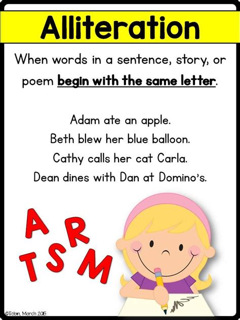 Poetry Unit Comprehension RL 2 4 Alliteration Rhyming Repeated