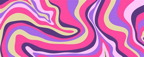 복고풍 디자인을 위한 웨이브 Y2k 배경 액체 그루비 대리석 분홍색 배경입니다 현대적인 스타일의 보라색 Y2k 패턴 사이키델릭