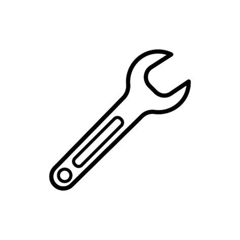 Premium Vector Wrench Icon Design Vector Template