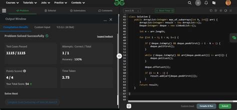 Mukesh Choudhary On Linkedin Geekstreak2024 Deutschebank Codingchallenge Geeksforgeeks