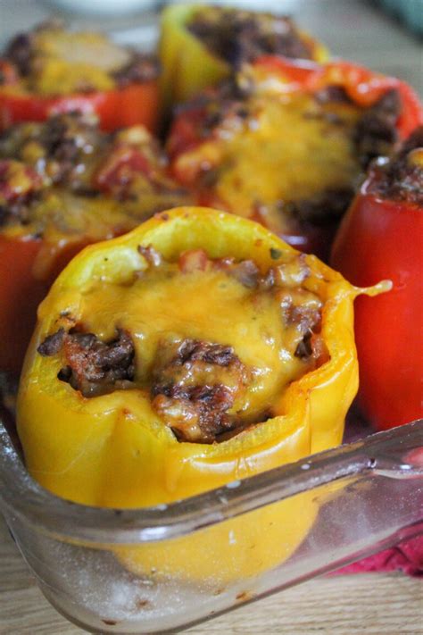 Keto Stuffed Peppers Recipe Fit Mom Journey
