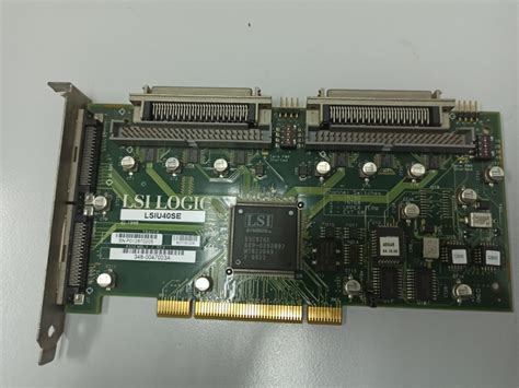 LSI Logic LSIU40SE Ultra Dual Channel SCSI Adapter Computers Tech Parts Accessories