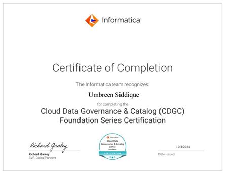 Umbreen Siddique On Linkedin Datagovernance Clouddata Informatica