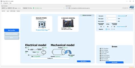 stm32motorcontrol stm32 mc motor profiler start up guide stm32mcu
