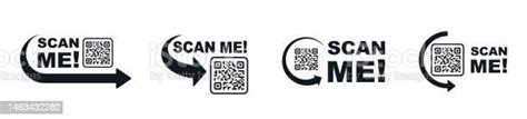 스마트 폰에 대한 Qr 코드 스캔 Qr 코드 프레임 벡터 집합입니다 템플릿은 스마트 폰에 대한 나에게 Qr 코드를 스캔합니다