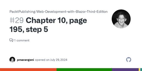 chapter 10 page 195 step 5 · issue 29 · packtpublishing web