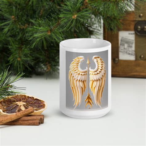White Glossy Mug Thought In Motion