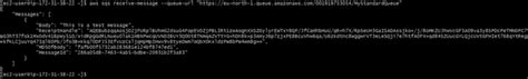 Aws Cli Sqs Commands Key Operations And Examples Geeksforgeeks