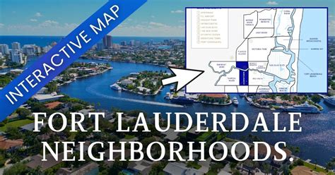 Fort Lauderdale Neighborhood Map Jason Taub Real Estate