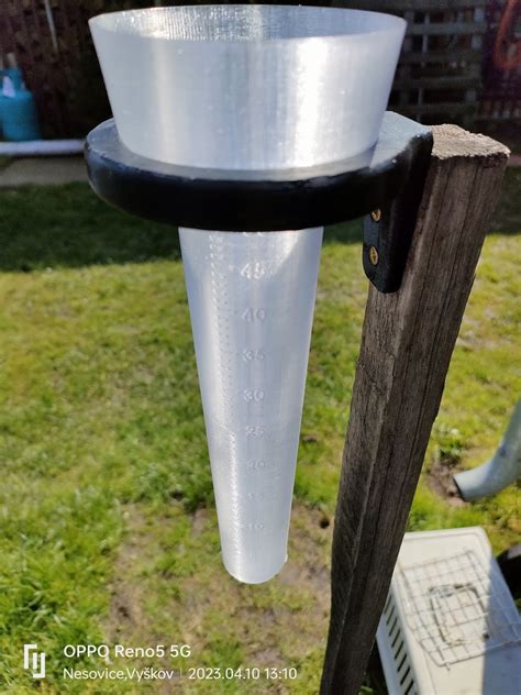 Stl File Rain Gauge 🌧️ ・3d Printable Design To Download・cults