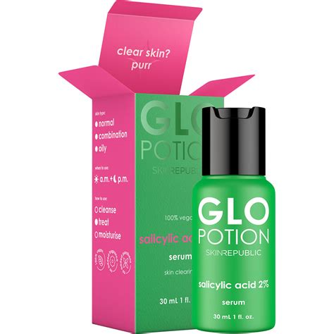 Glopotion Salicylic Acid 2 Serum Skin Republic South Africa