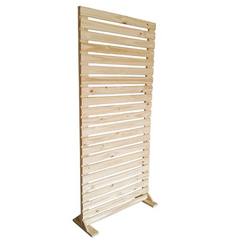 Biombo De Madera De 80 X 200 Cm Alto