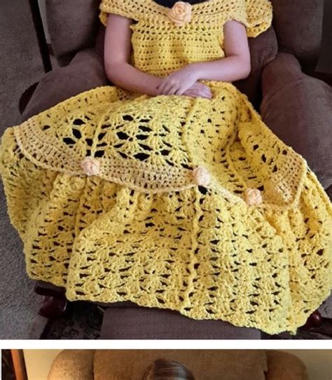 My Hobby Is Crochet Crochet Princess Dress Blanket Pattern Best Ideas