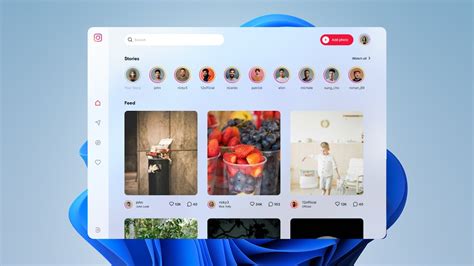 Instagram Redesign With C And Avaloniaui Csharp Avaloniaui Ui