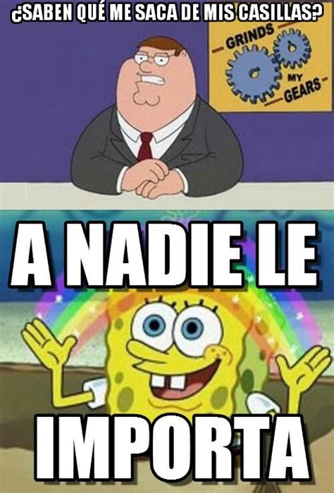 Bob Esponja A Nadie Le Importa Meme